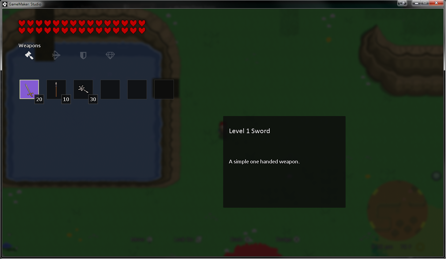 Item Pickups and Pause Screen – The Violets of Amicus™